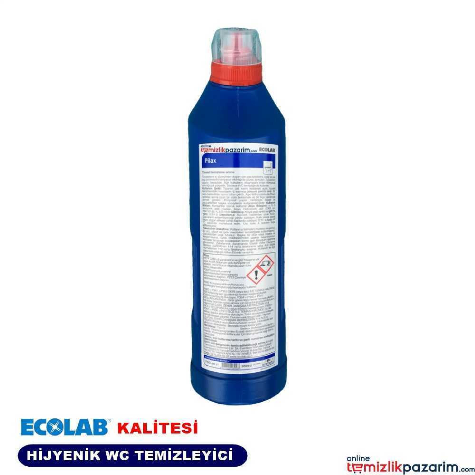 Ecolab Pilax Wc Temizlik Ürünü 750 ML - temizlikpazarim.com