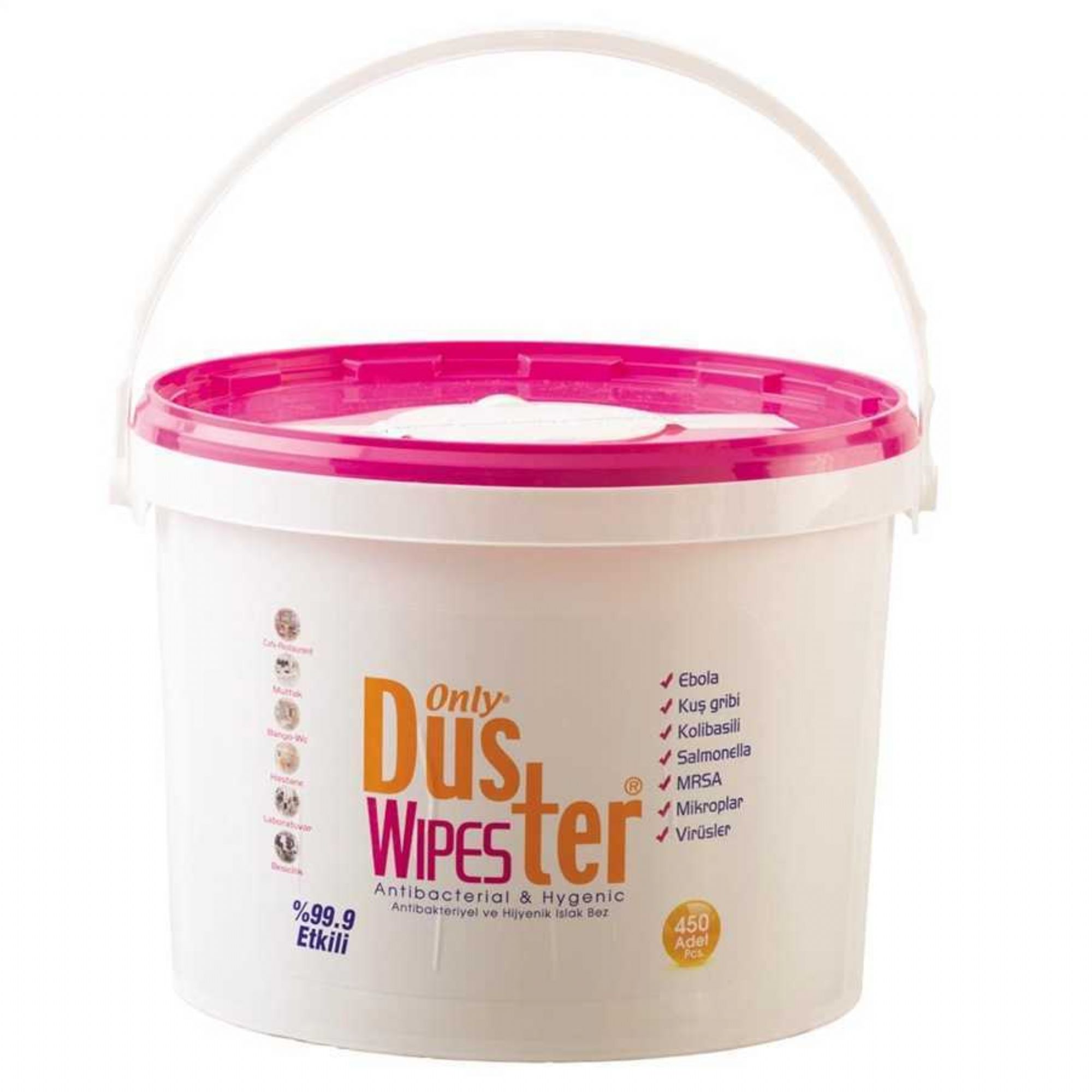 Only Duster Wipes Hijyenik Islak Mendil 450 li - temizlikpazarim.com