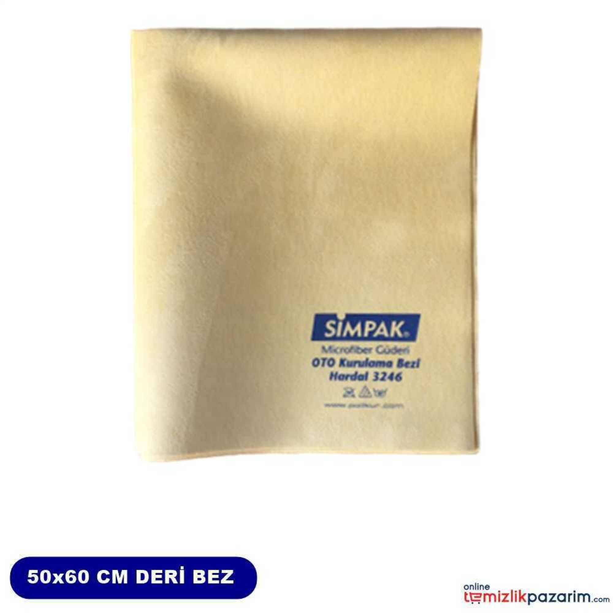 Simpak Mikrofiber Güderi Oto Bezi 3246 - temizlikpazarim.com