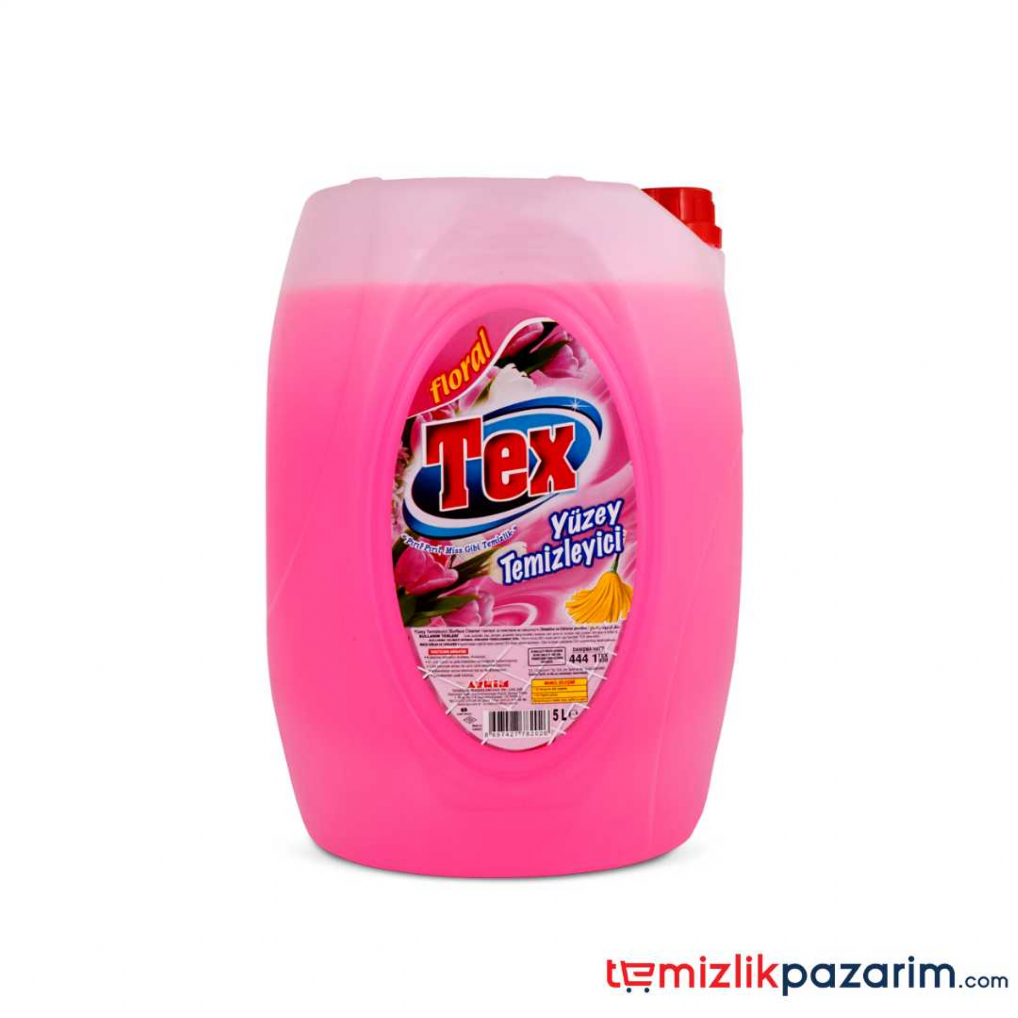 Tex Floral Fresh Yüzey Temizleyici 5 Litre - temizlikpazarim.com Tex Floral Fresh Yüzey Temizleyici 5 Litre - temizlikpazarim.com