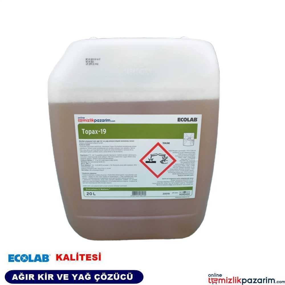 Ecolab Topax 19 Yağ Kir Çözücü 20 Litre - temizlikpazarim.com